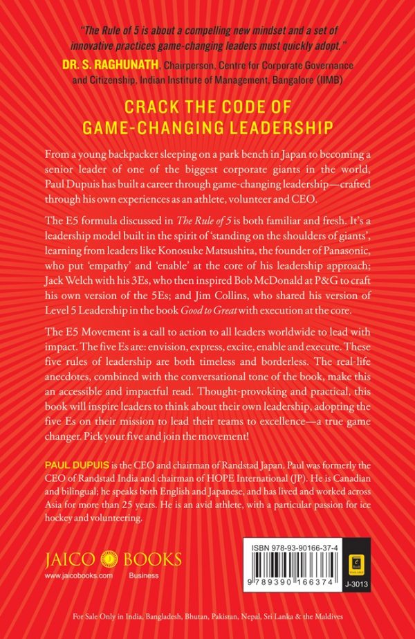 Buy The Rule of 5: Leadership and The E5 Movement by Paul Dupuis online ...