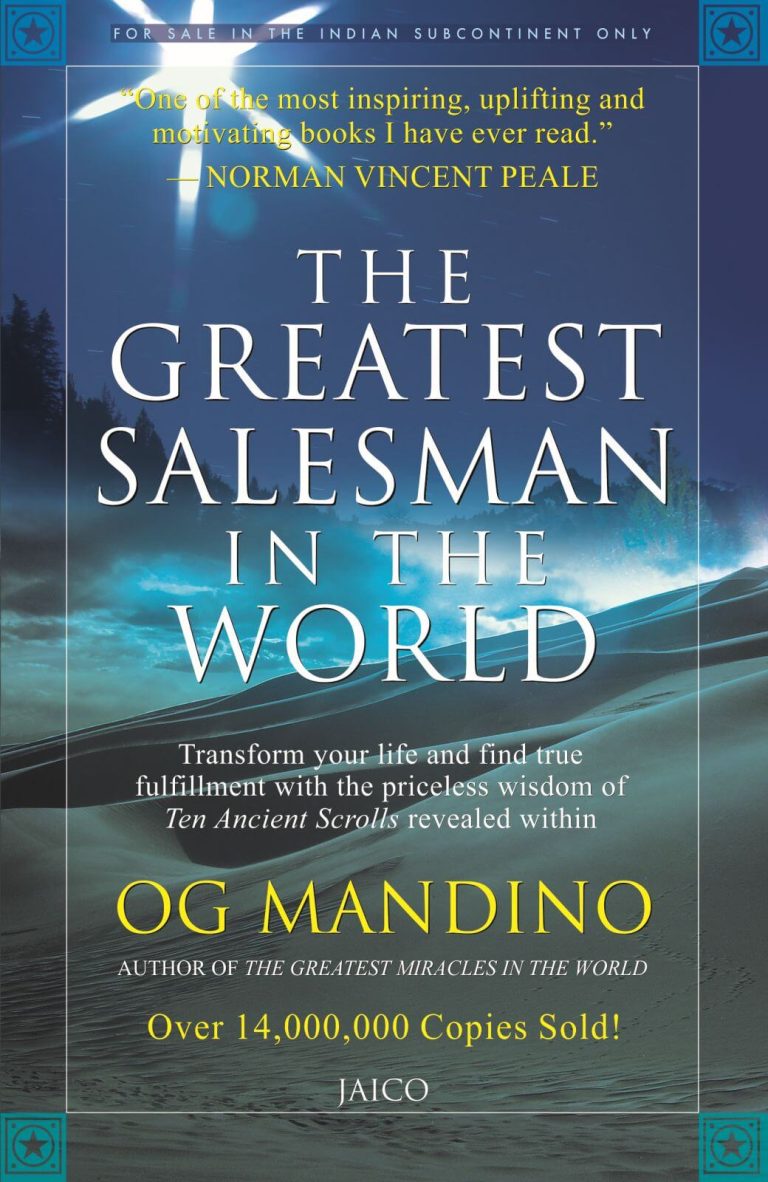 Buy The Greatest Salesman In The World by Og Mandino online - Jaico ...