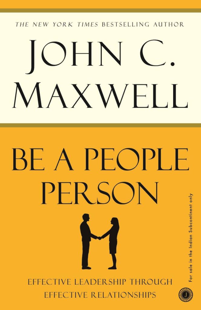 Buy Be a People Person by John C. Maxwell online - Jaico Publishing House