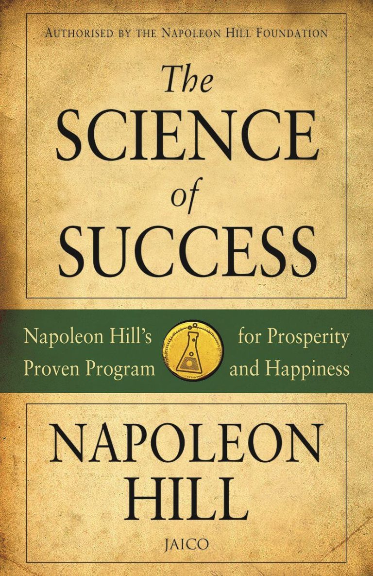 Buy The Science of Success by Napoleon Hill online - Jaico Publishing House