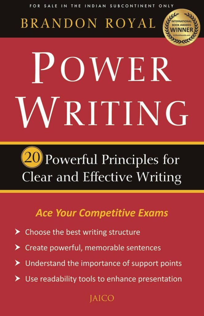 Buy Power Writing by Brandon Royal online - Jaico Publishing House