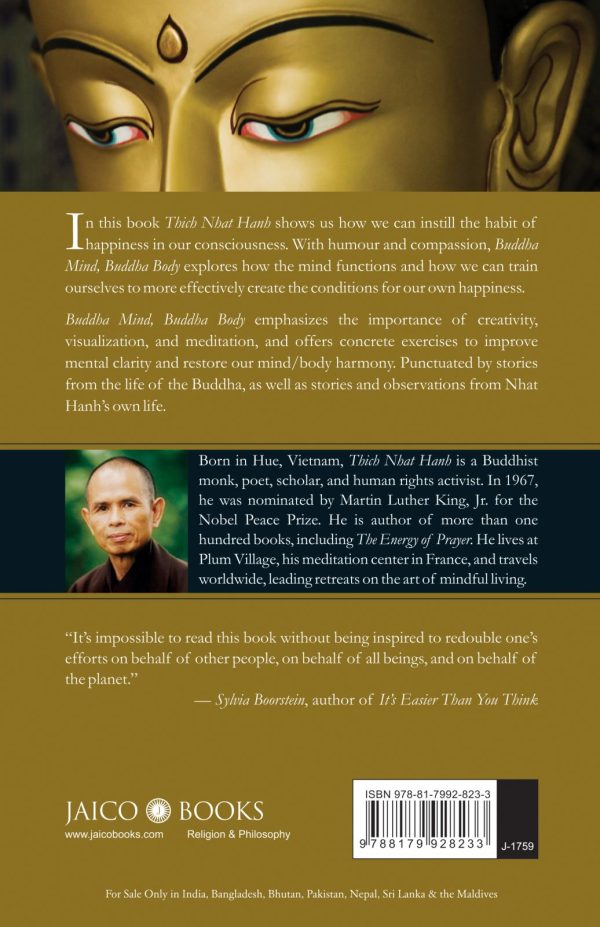 Buy Buddha Mind, Buddha Body by Thich Nhat Hanh online - Jaico ...