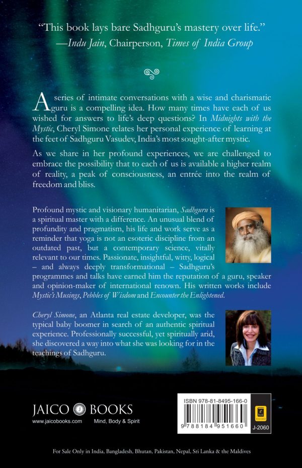 Buy Midnights with the Mystic by Cheryl Simone, Sadhguru online - Jaico ...