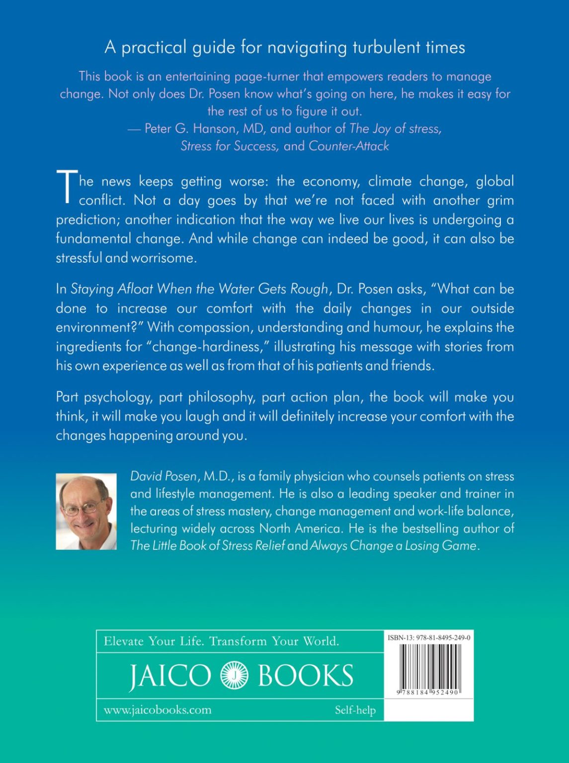 Buy Staying Afloat When the Water Gets Rough by David Posen online - Jaico Publishing House