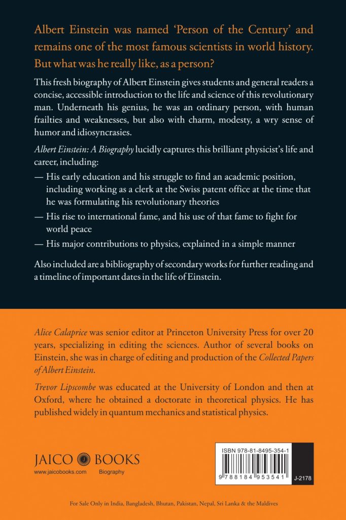Buy Albert Einstein: A Biography by Alice Calaprice, Trevor Lipscombe ...