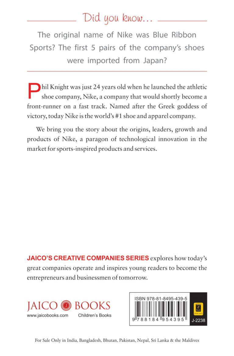 Buy The Story of Nike by Aaron Frisch online - Jaico Publishing House