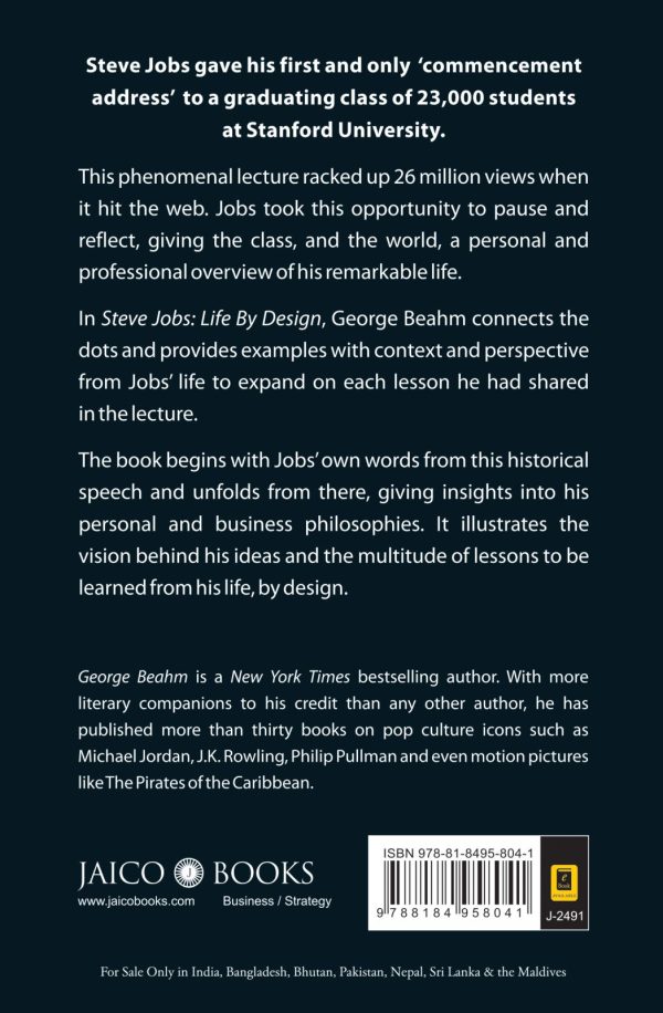 Buy Steve Jobs: Life By Design by George Beahm online - Jaico ...