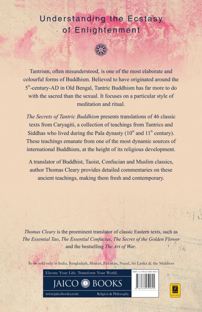 Buy The Secrets of Tantric Buddhism by Thomas Cleary online - Jaico ...