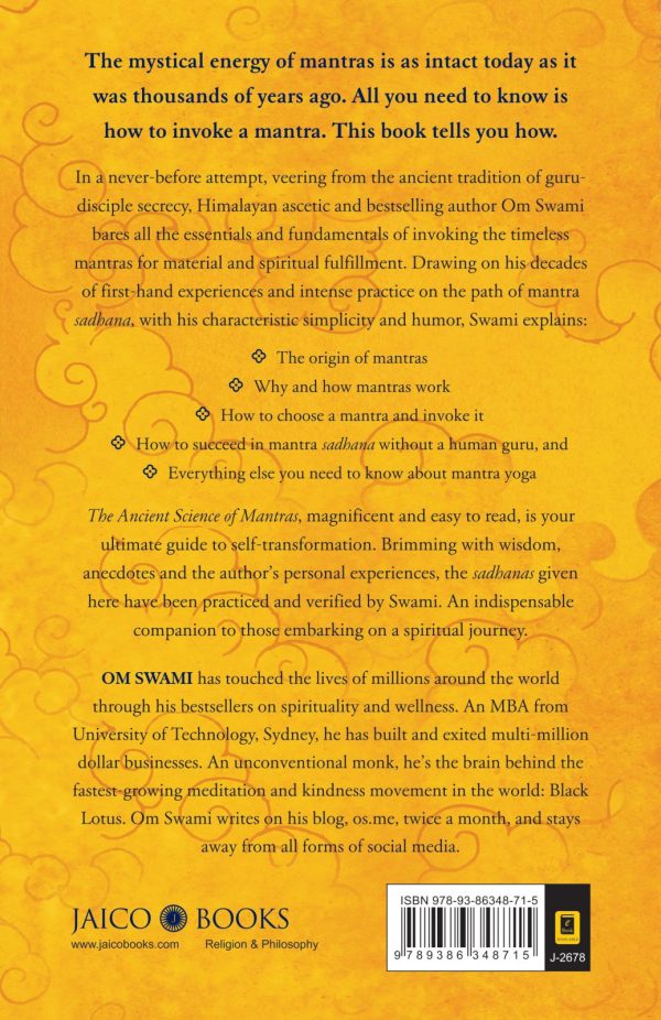 Buy The Ancient Science of Mantras by Om Swami online - Jaico ...