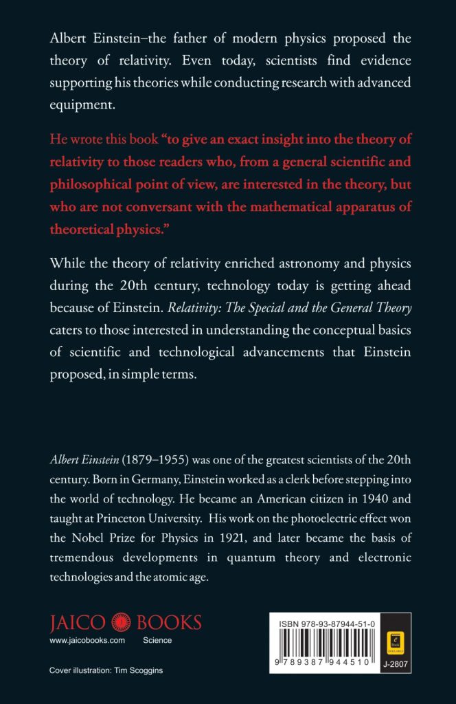 Buy Relativity: The Special and General Theory by Albert Einstein ...