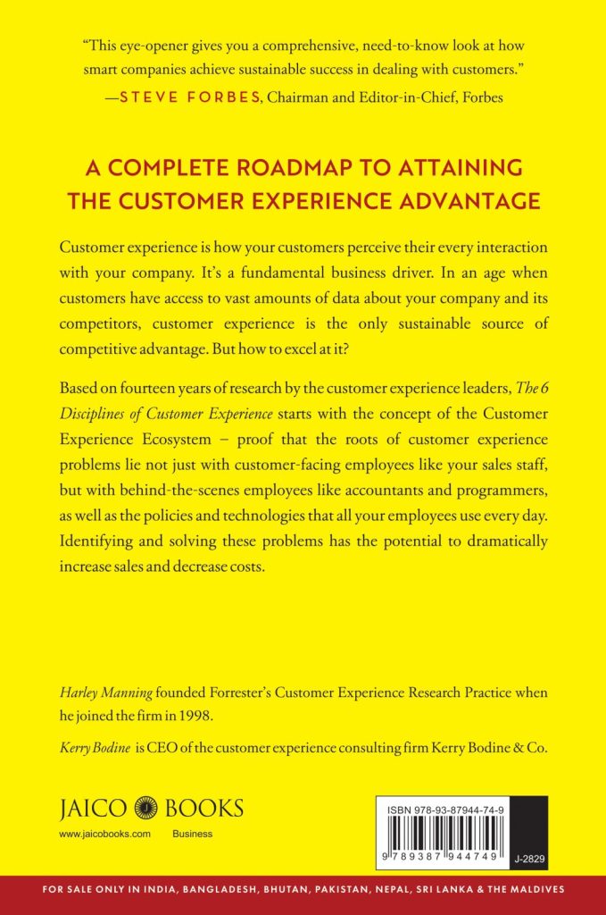 Buy The 6 Disciplines of Customer Experience by Harley Manning, Kerry ...