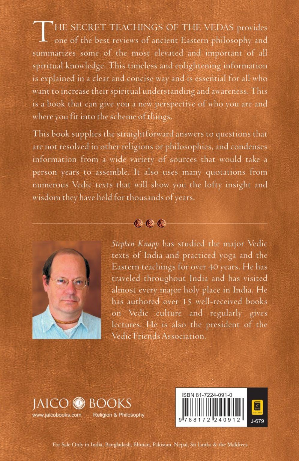 Buy The Secret Teachings of The Vedas by Stephen Knapp online - Jaico ...