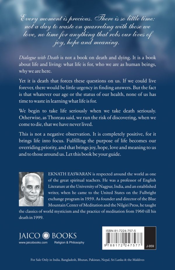 Buy Dialogue With Death By Eknath Easwaran Online Jaico Publishing House