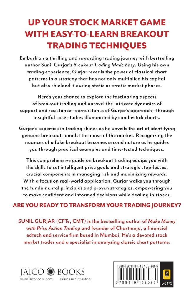 Buy Breakout Trading Made Easy by Sunil Gurjar online - Jaico ...