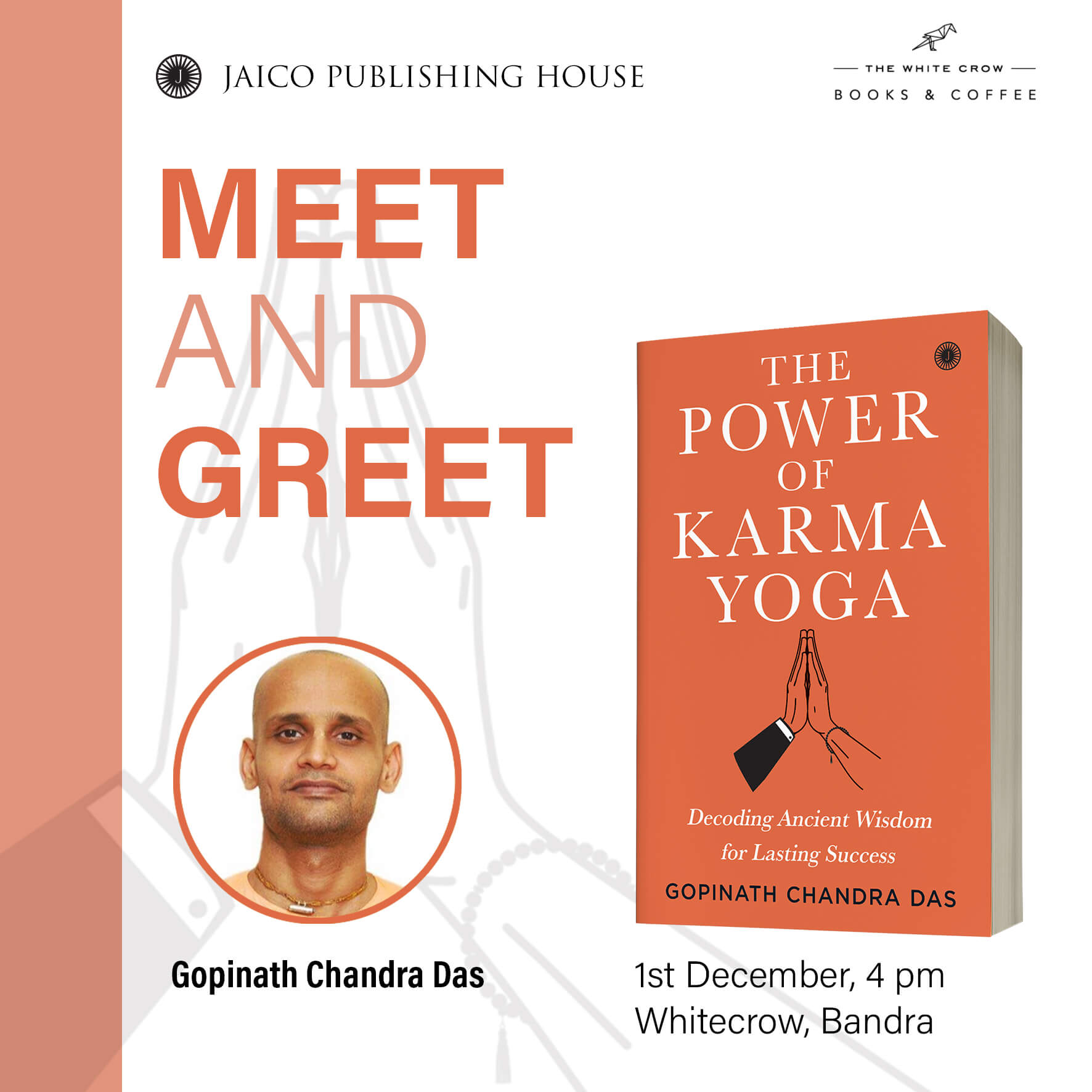 Meet & Greet: Gopinath Chandra Das - Jaico Publishing House