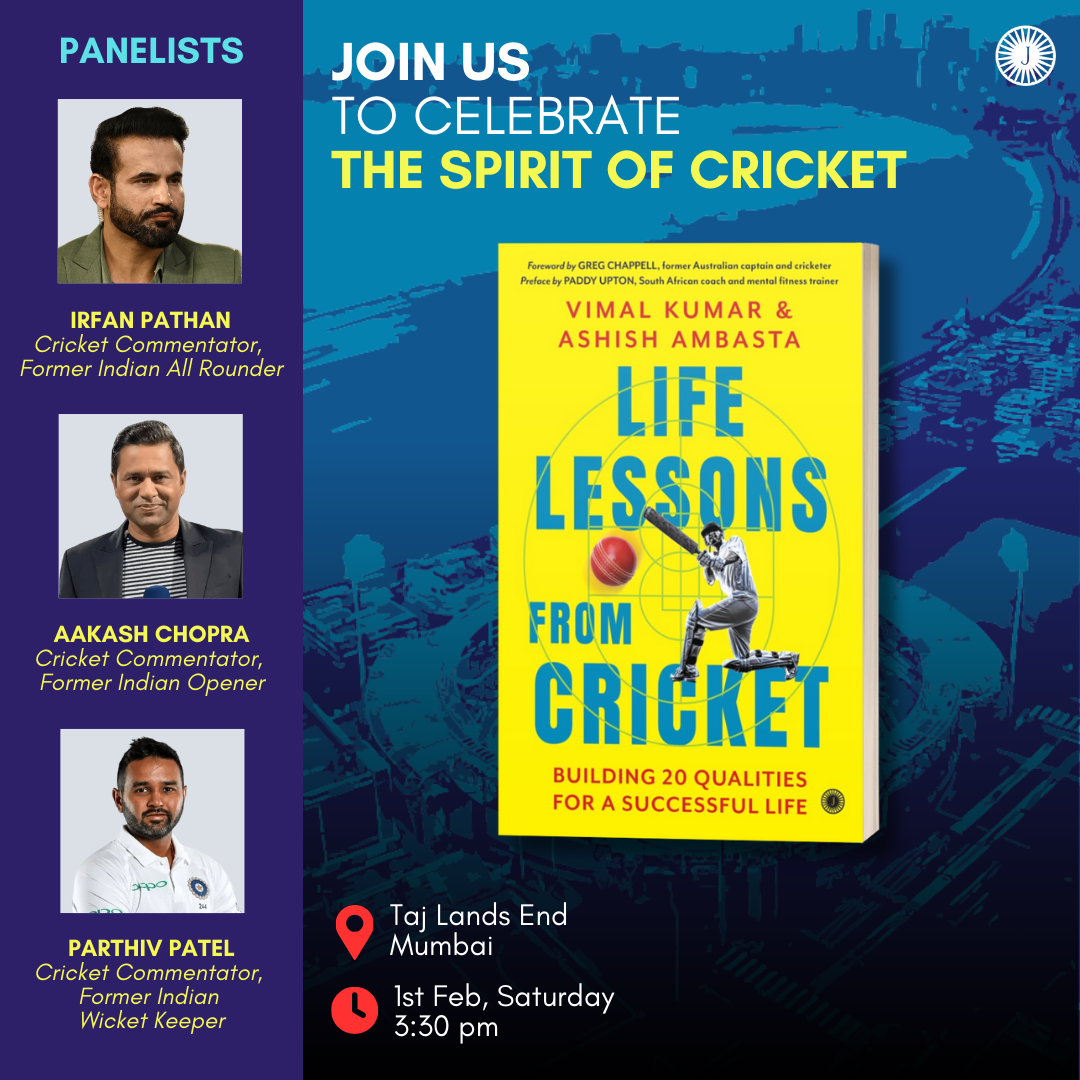 Book Launch: Life Lessons from Cricket - Jaico Publishing House
