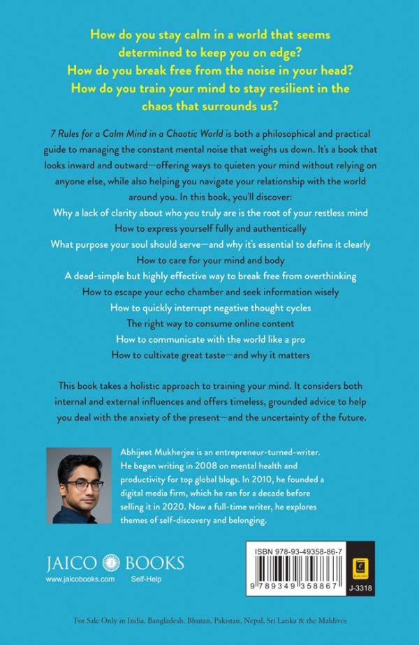 Buy 7 Rules for a Calm Mind in a Chaotic World by Abhijeet Mukherjee ...